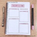 Bullet journal daily spread ideas to help you be more productive ...