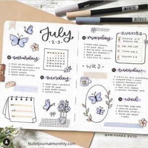 23 Gorgeous Bullet Journal Weekly Spreads you need to try - Bullet ...