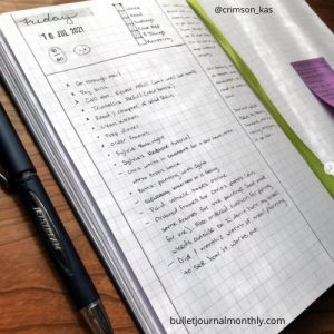 Bullet journal daily spread ideas to help you be more productive ...