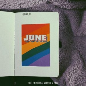 17 June bullet journal themes - Bullet Journal Monthly