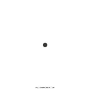 Easy Snowflake drawing tutorials for beginners - Bullet Journal Monthly