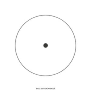 Easy Snowflake drawing tutorials for beginners - Bullet Journal Monthly