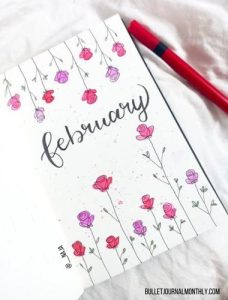February bullet journal theme ideas - Bullet Journal Monthly
