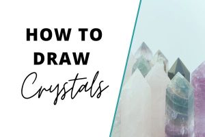 How to Draw a Crystal - Bullet Journal Monthly