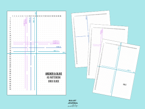 Archer & Olive A5 Bullet Journal - Free Grid Reference Printable ...